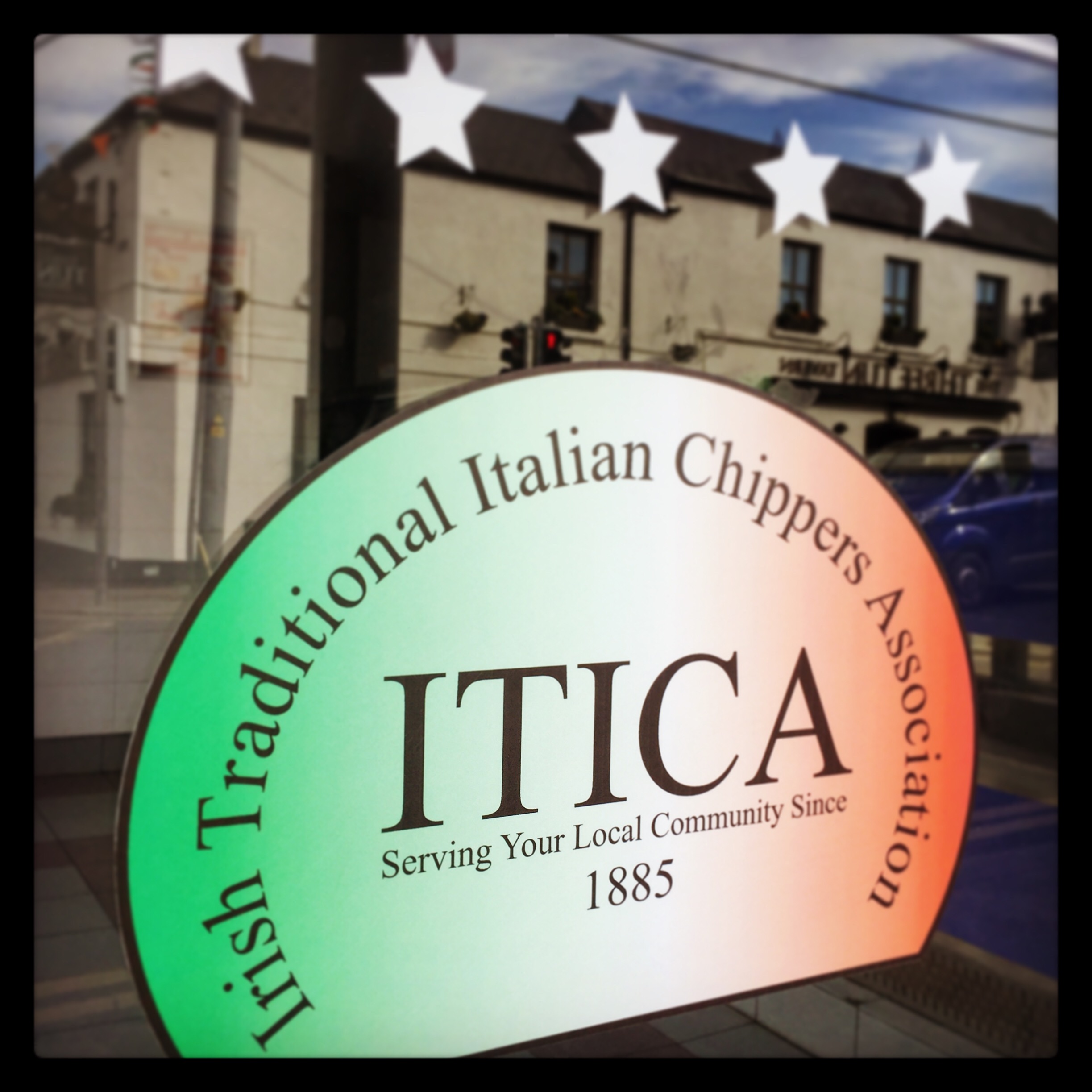 The Italian Chippers of Ireland - wash your language